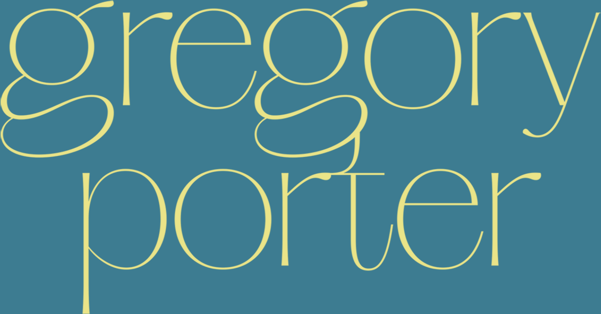 Gregory Porter - Official Store - Shop Exclusive Music & Merch